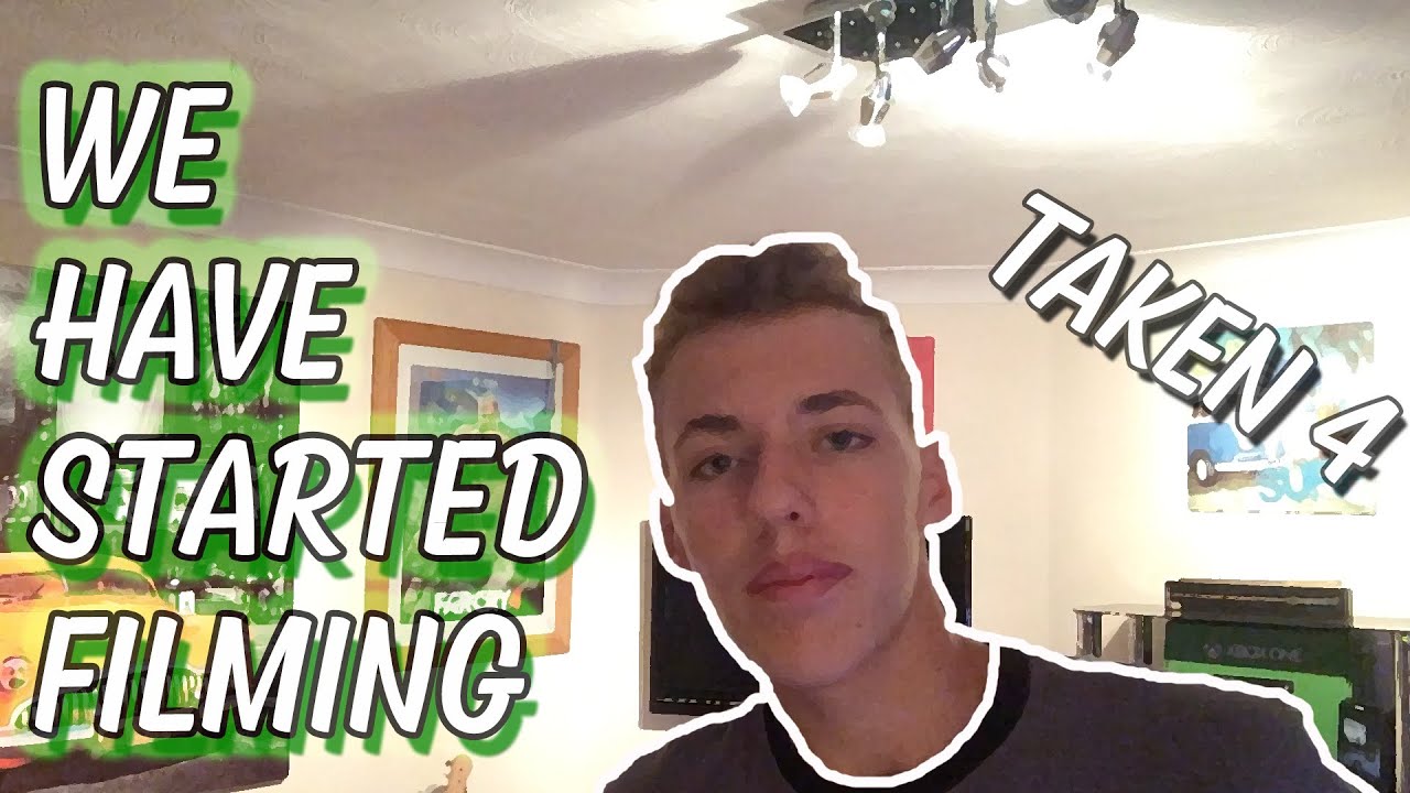 We have started filming - YouTube
