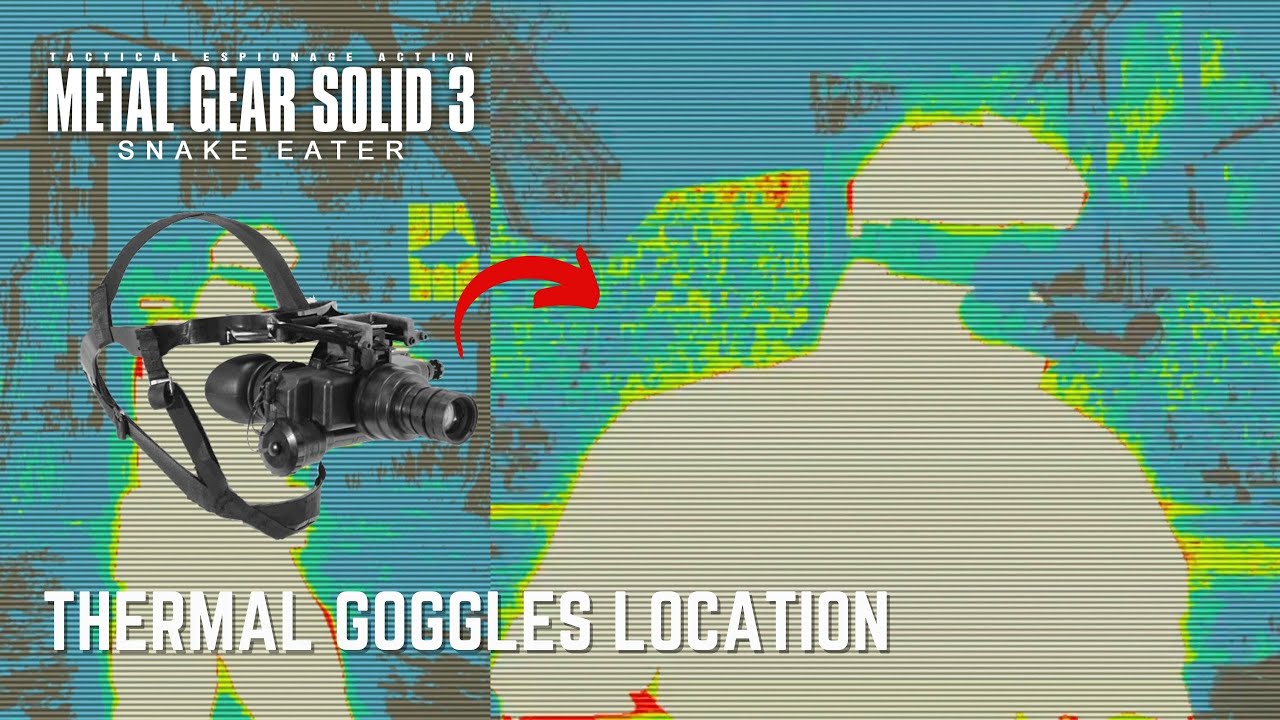 Thermal Goggles Location - Metal Gear Solid 3 - YouTube