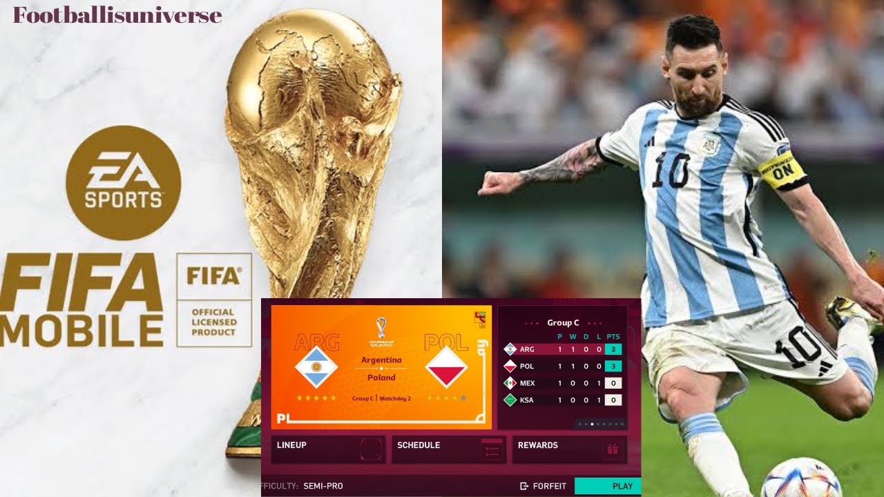 Fifa mobile world cup 2022 | how to play fifa mobile world | fifa ...