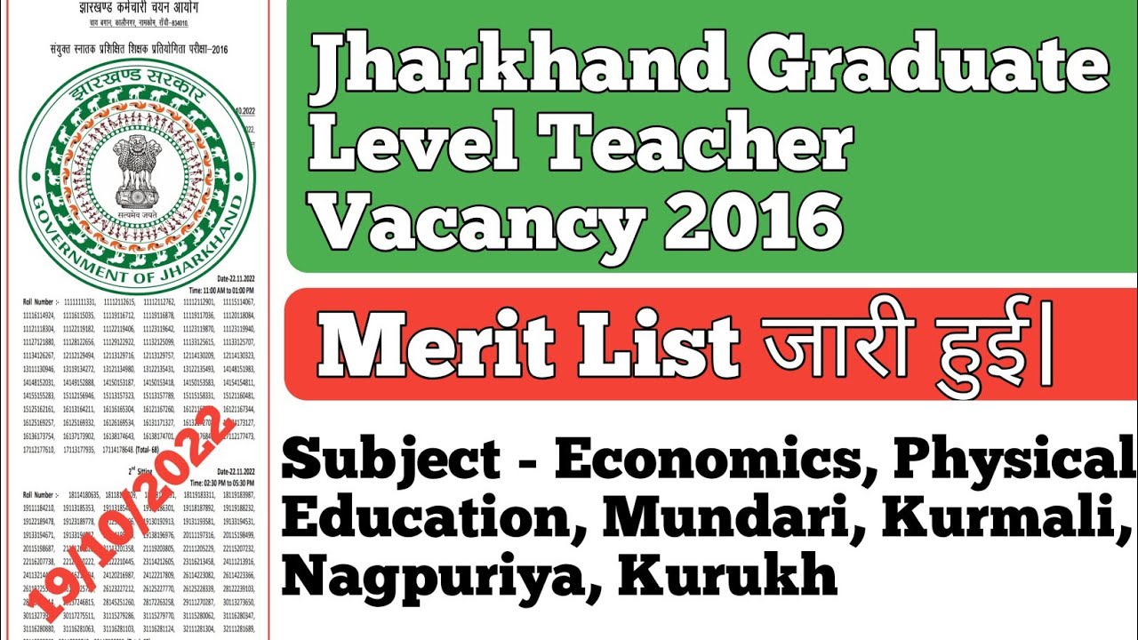 Jharkhand Graduate Level teacher vecancy | 2016 | TGT result |Jssc TGT ... Jharkhand Graduate Level teacher vecancy | 2016 | TGT result |Jssc TGT ...