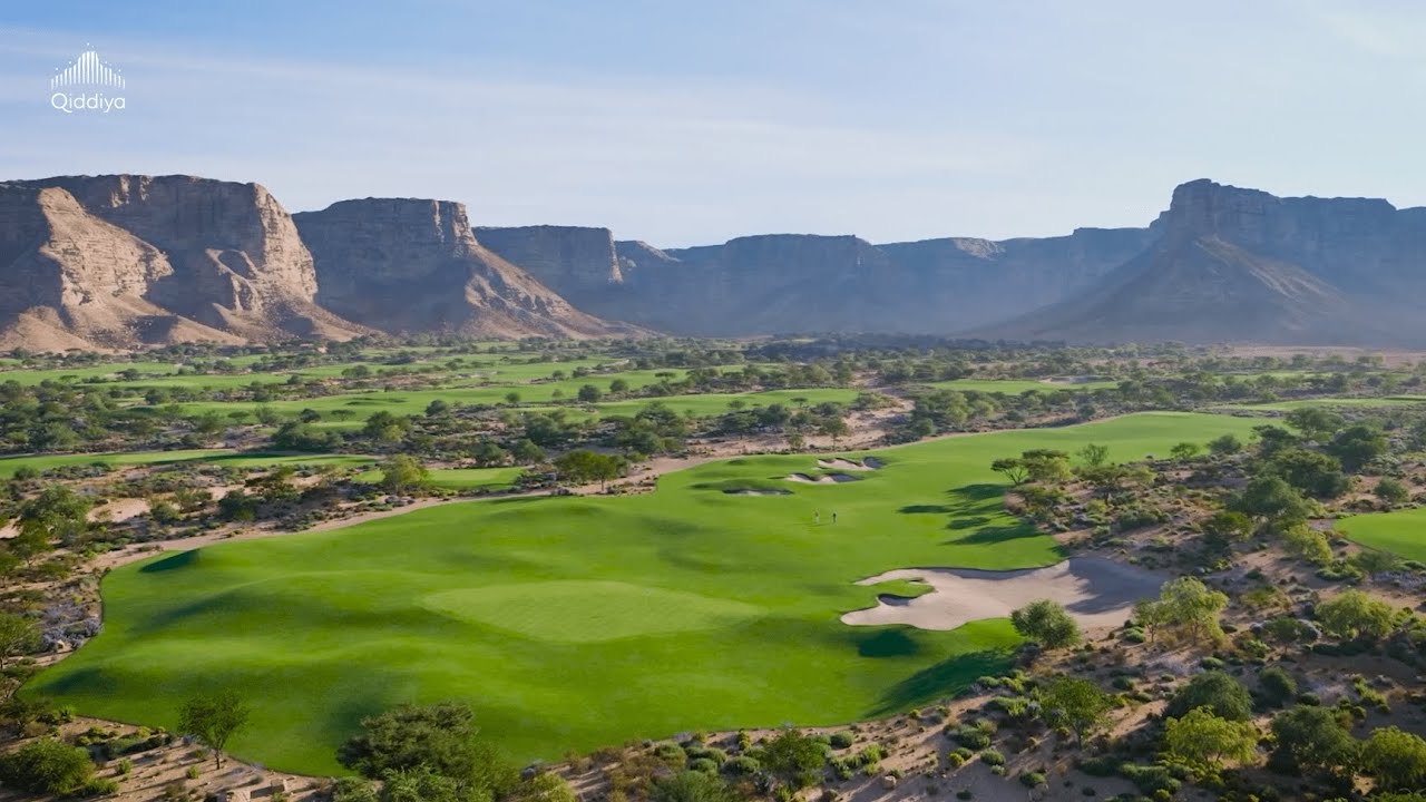 Qiddiya City’s New Golf Course, Designed by Sir Nick Faldo - YouTube