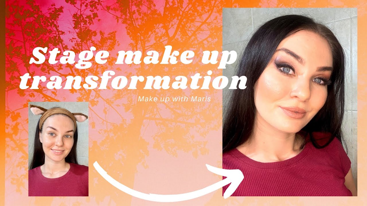 Stage make up with Maris - YouTube