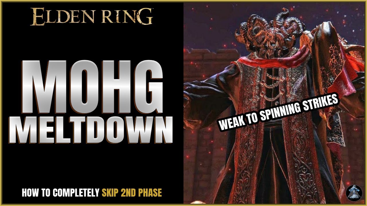 Spinning Strikes Skips Mohg's 2nd phase in Elden Ring - YouTube