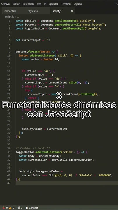 CALCULADORA NEON | JAVASCRIPT, HTML, CSS - YouTube