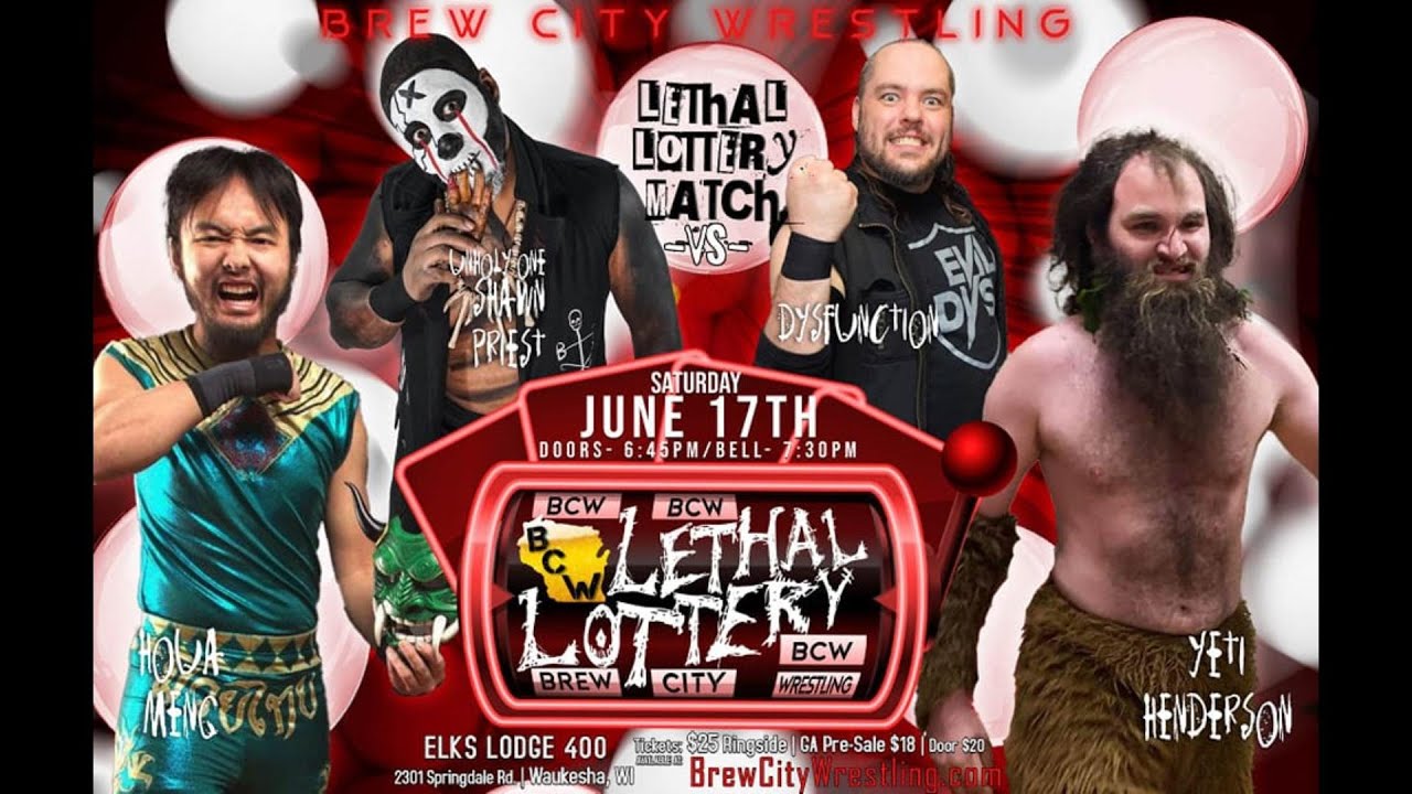 BCW Lethal Lottery - Shawn Priest & Houa Meng VS Yeti Henderson ...