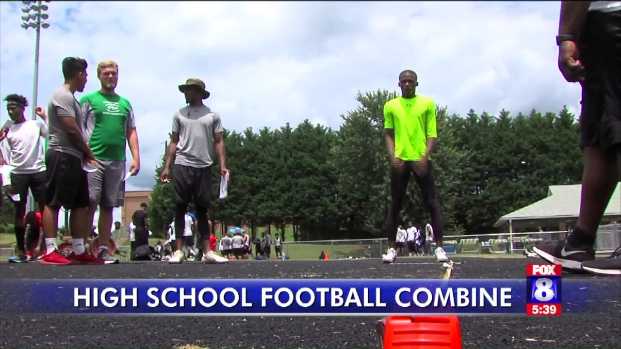 High School Combine on FOX8 - YouTube