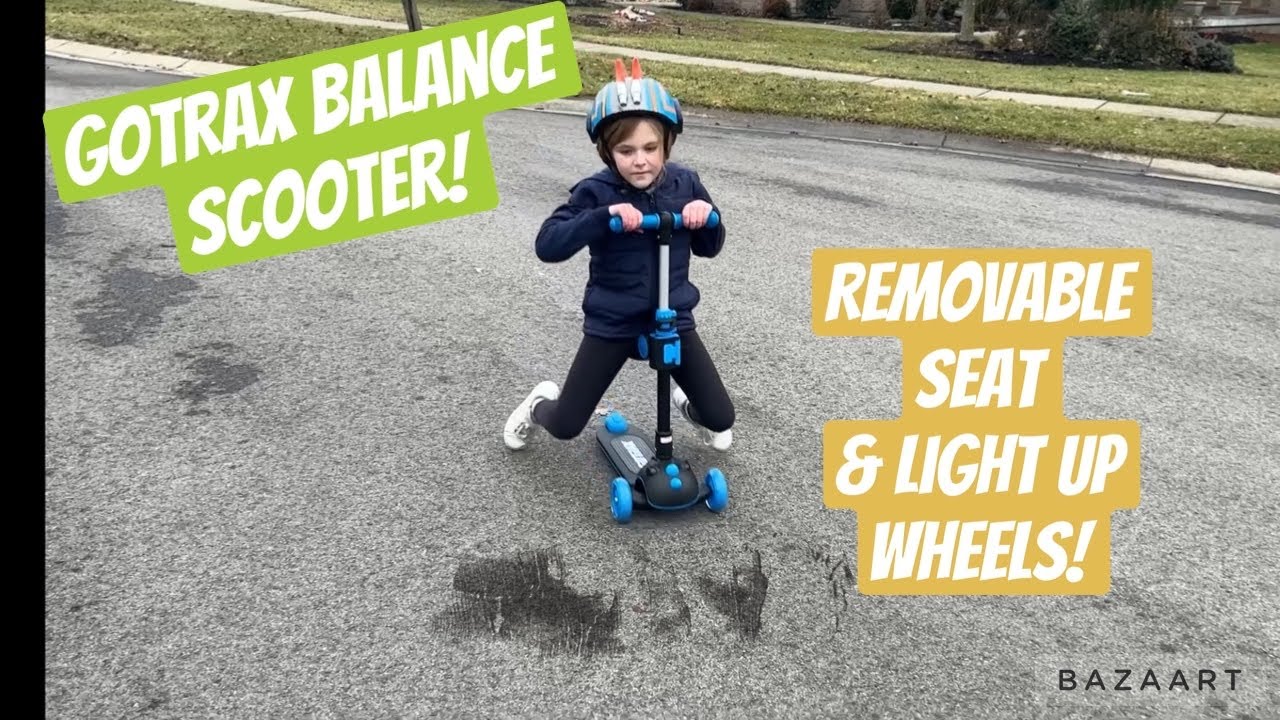 Best GoTrax scooter? GoTrax pro folding scooter for kids -review! - YouTube