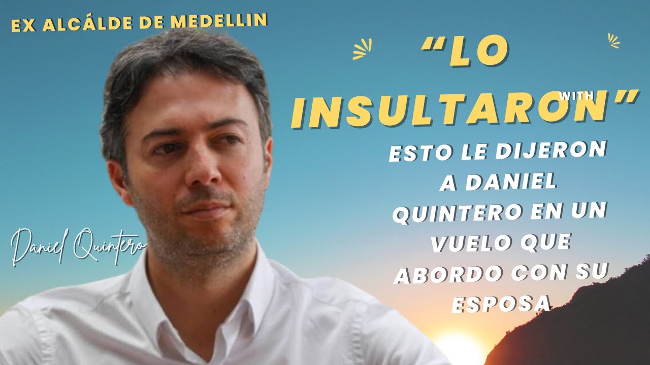 Pesadilla de Daniel Quintero en un vuelo comercial - YouTube