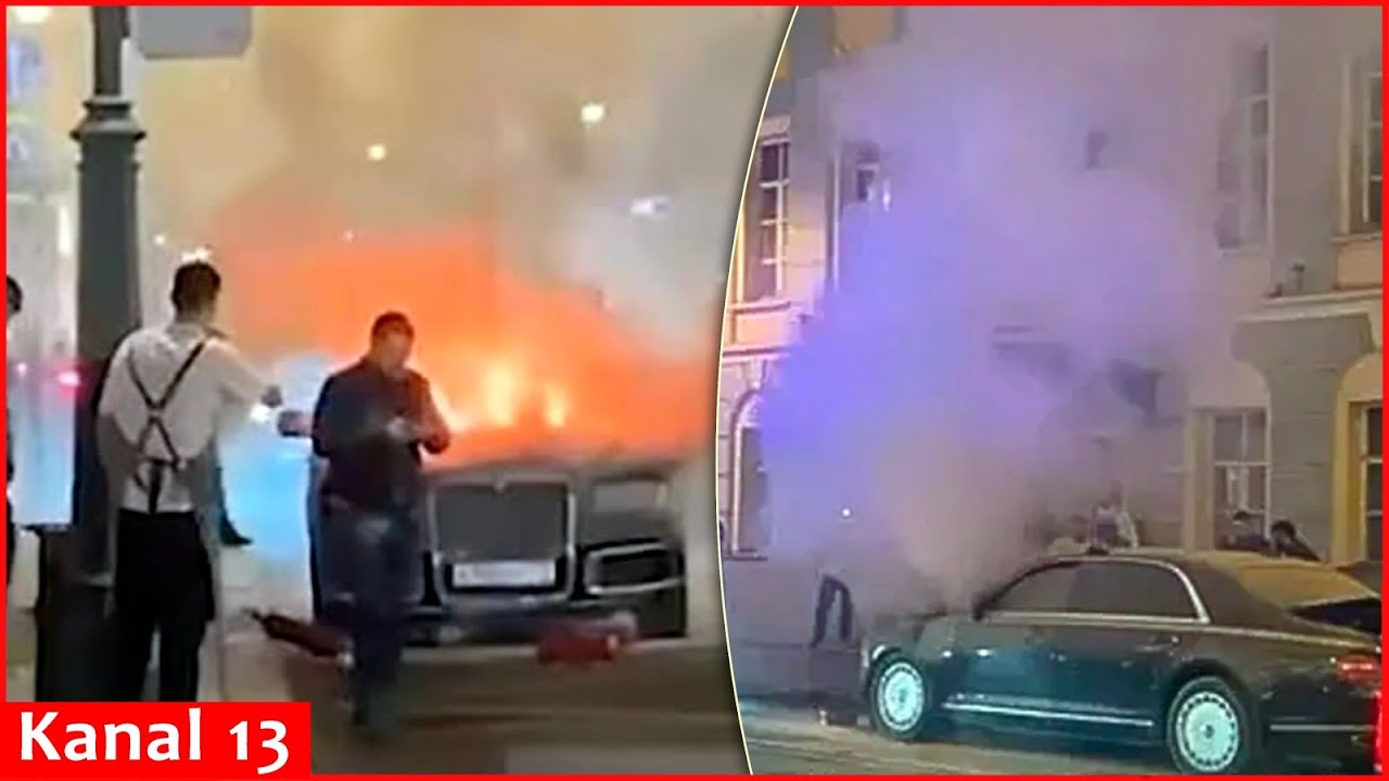 Panic in Kremlin after Putin’s alleged limousine explodes near FSB ...