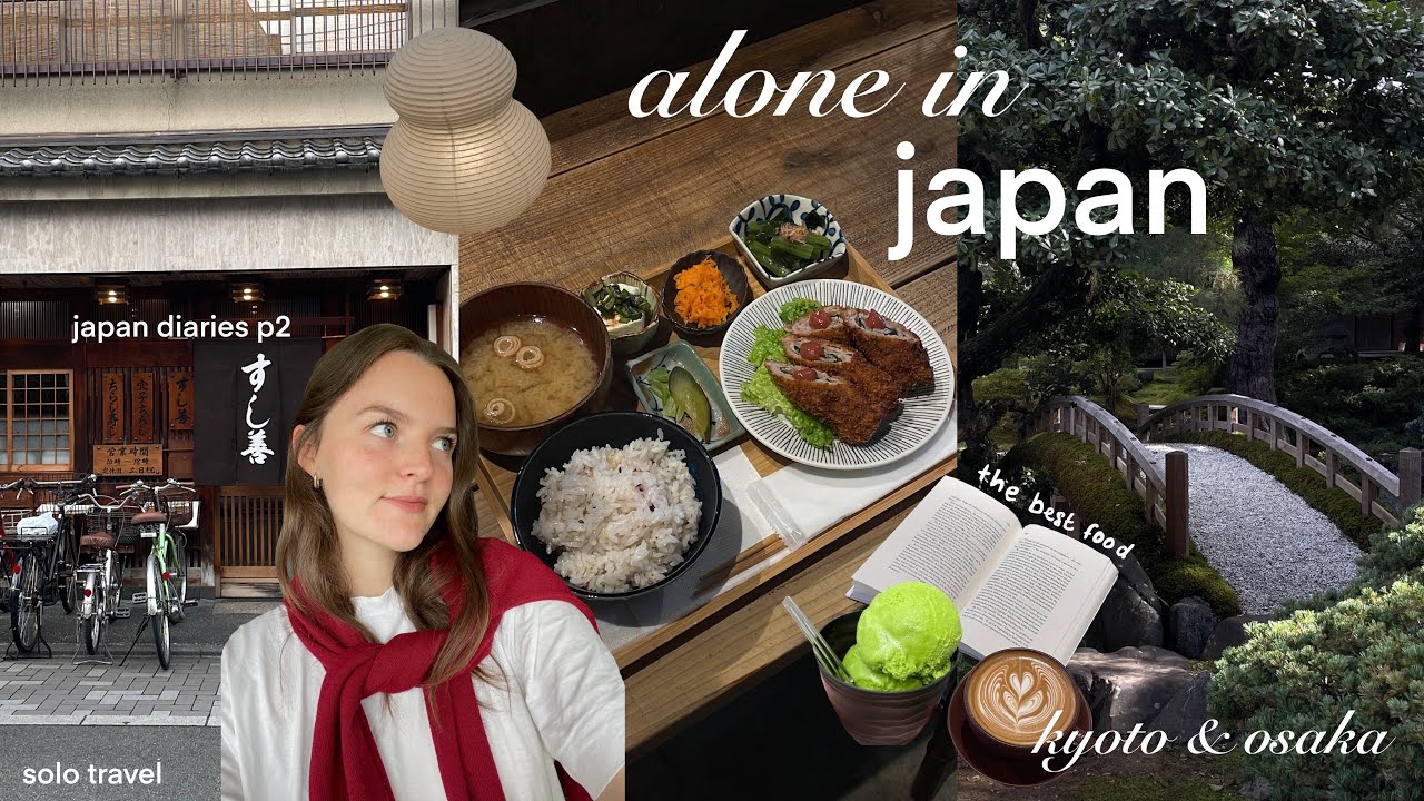 alone in Japan | turning 22, best sushi, matcha heaven, visiting kyoto ...