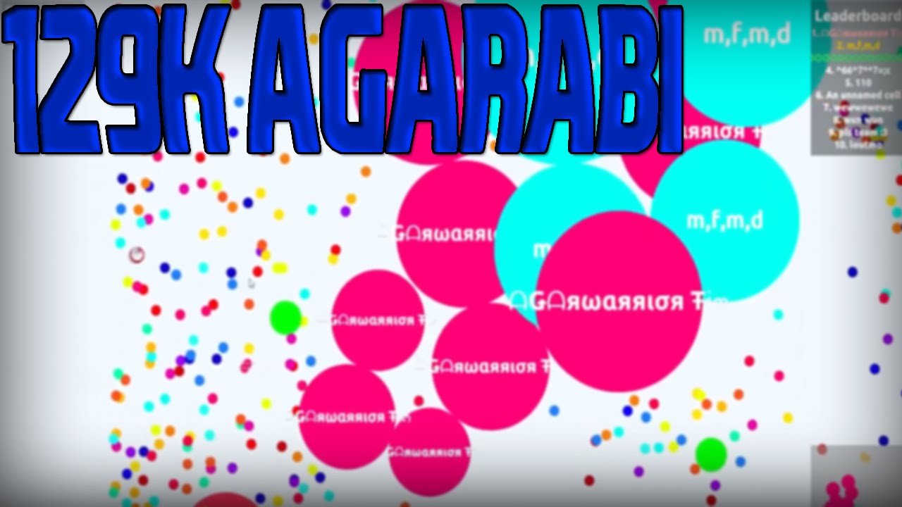 Agarabi 129K Gameplay // Thanks For 100 Subs! - YouTube