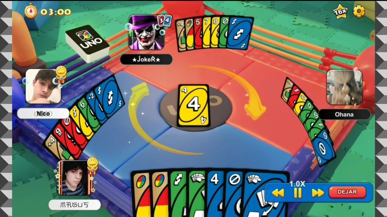 UNO! Mobile Game - New Modes: Side to Side + Open Draft 🃏#1👥🏆 - YouTube