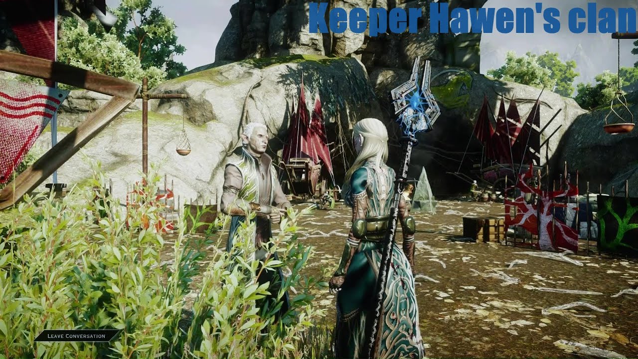 Dragon Age: Inquisition - Keeper Hawen's clan - YouTube