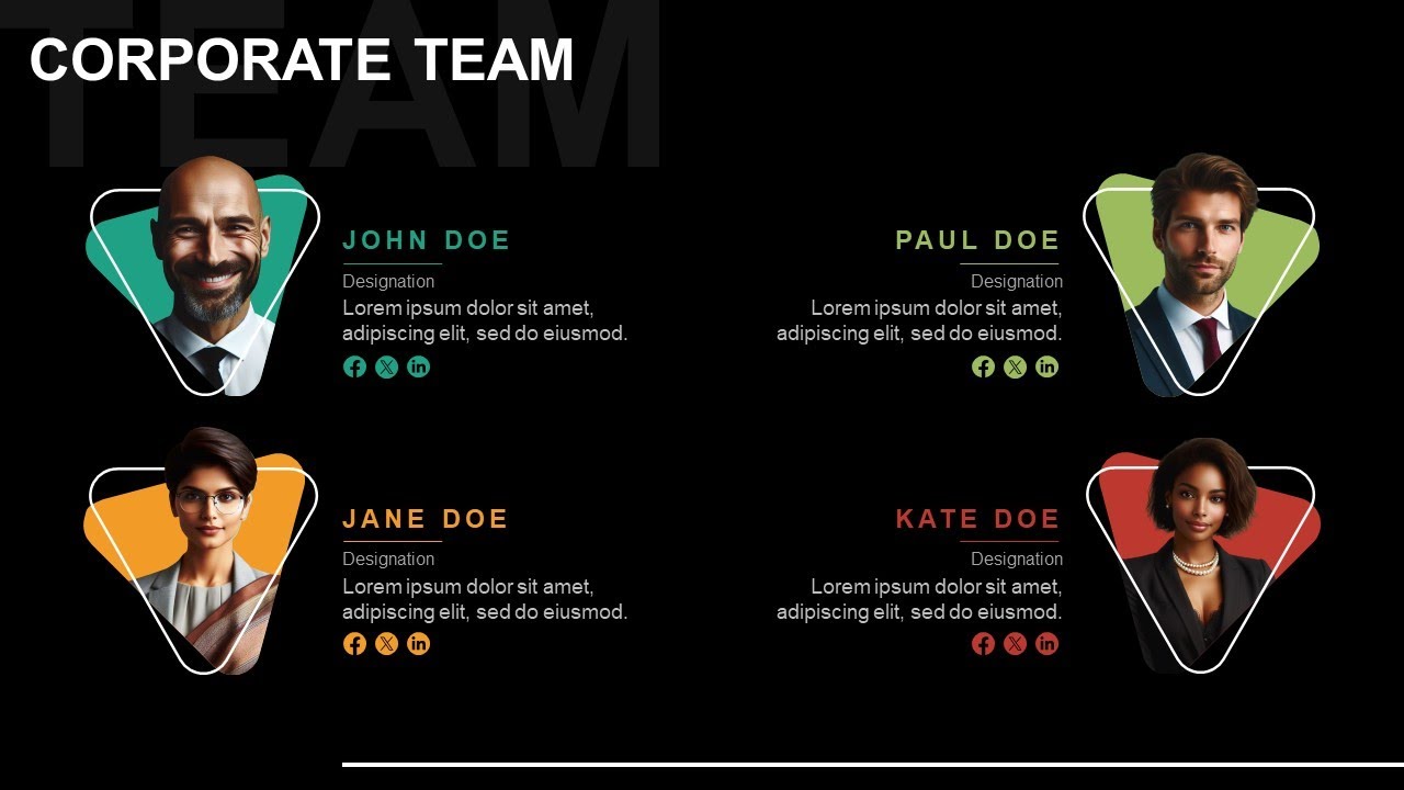 Corporate Team Animated Presentation Slides - YouTube