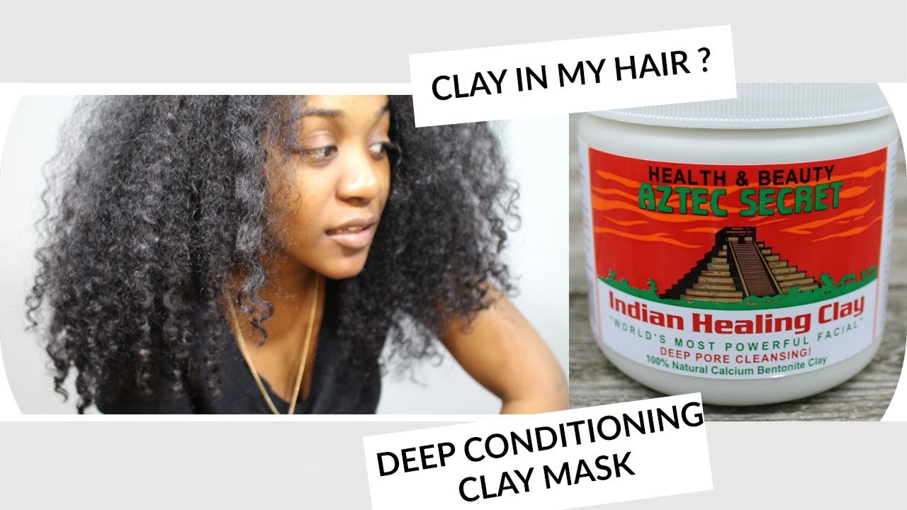 DIY Deep Conditioning CLAY MASK - YouTube