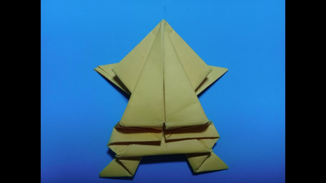 How To Make A Paper Frog Jumps YouTube how-to-make-a-paper-frog-jumps-youtube