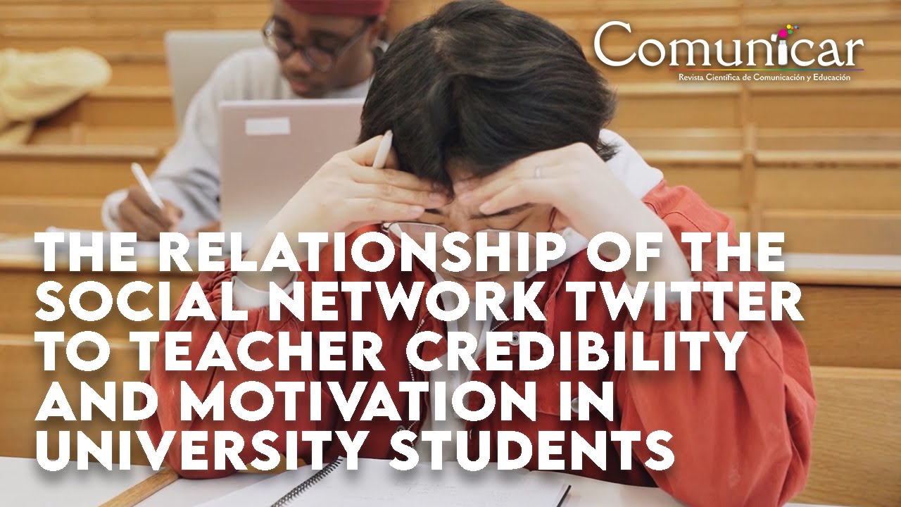The relationship of Twitter with teacher credibility and motivation in ...