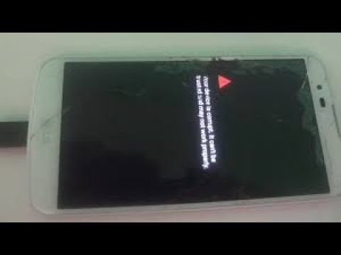 Your device is corrupt. it can´t be trusted and may not work properly ...