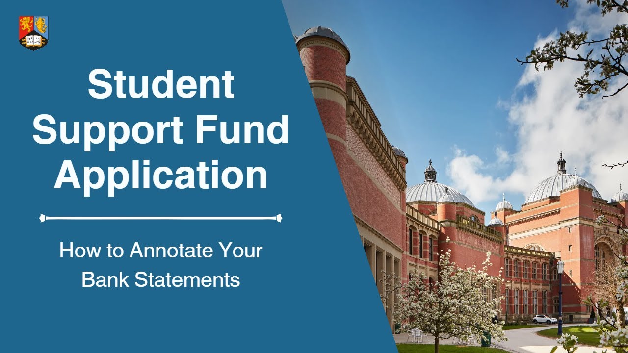 Student Support Fund Guidance On Annotating Your Bank Statements YouTube student-support-fund-guidance-on-annotating-your-bank-statements-youtube