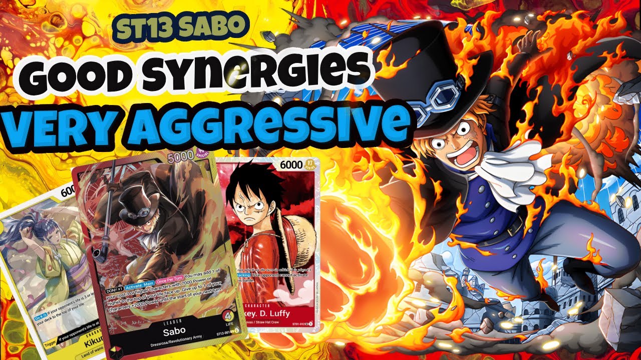 ST13 Sabo, Surprisingly Good Agrro Deck - YouTube
