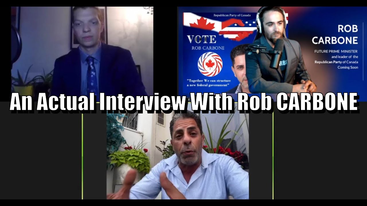 An Actual Interview With Rob CARBONE - YouTube