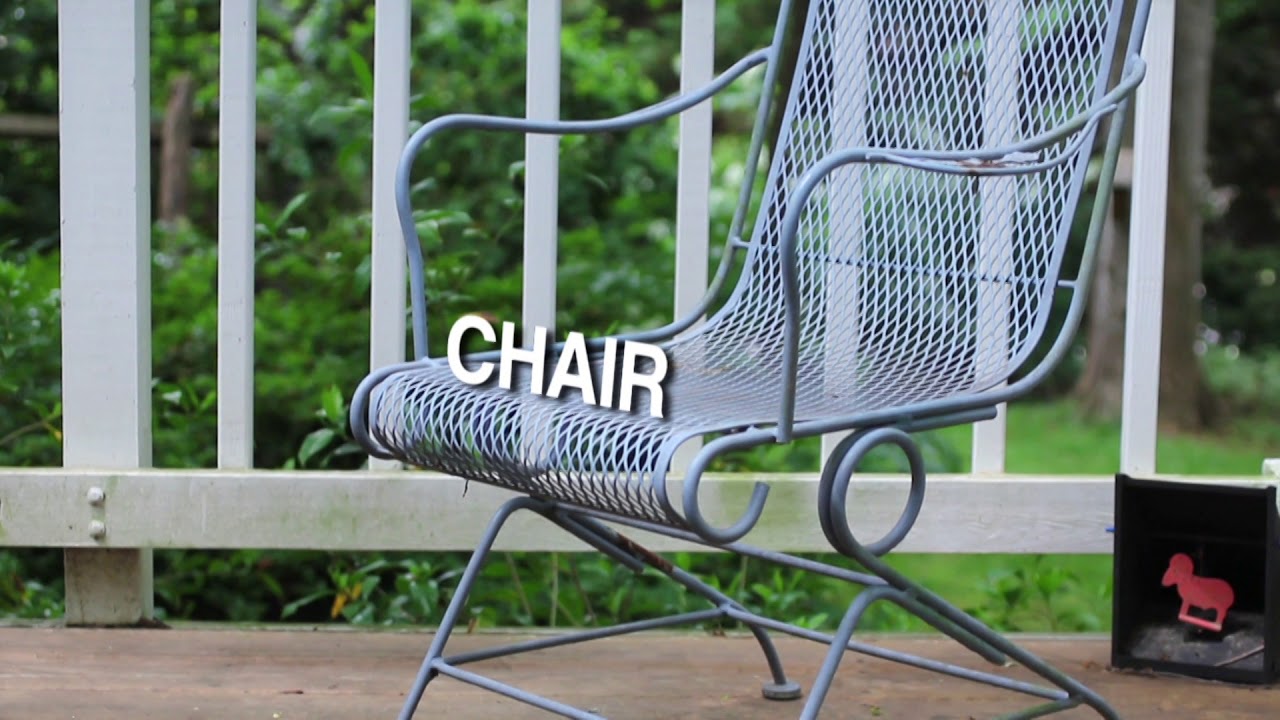 English Word: Chair - YouTube