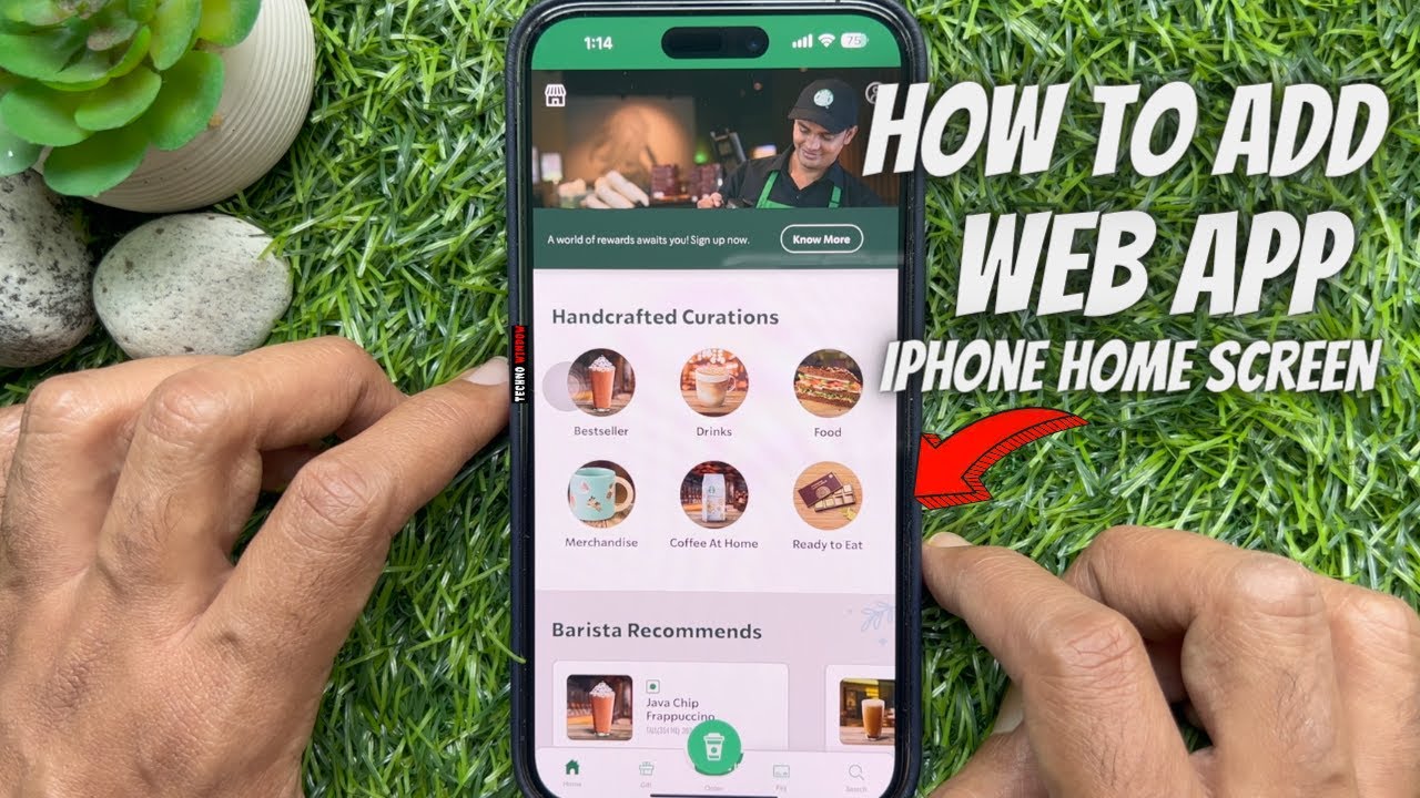 How to Add a Web App to Your iPhone Home Screen - YouTube