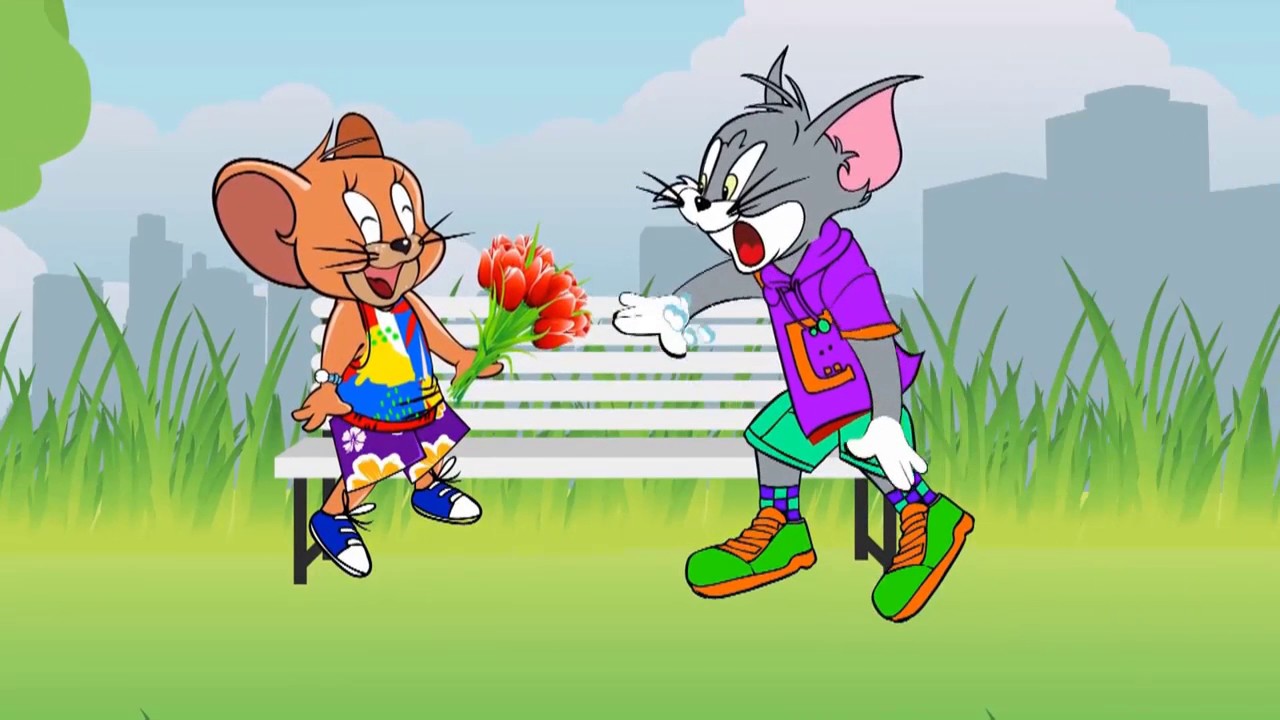 Jerry meets girlfriend - YouTube