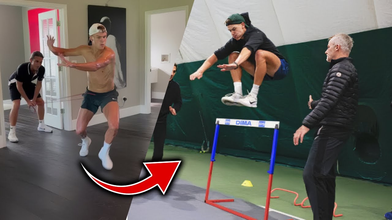 Holger Rune's Incredible Footwork Drills💯 - YouTube