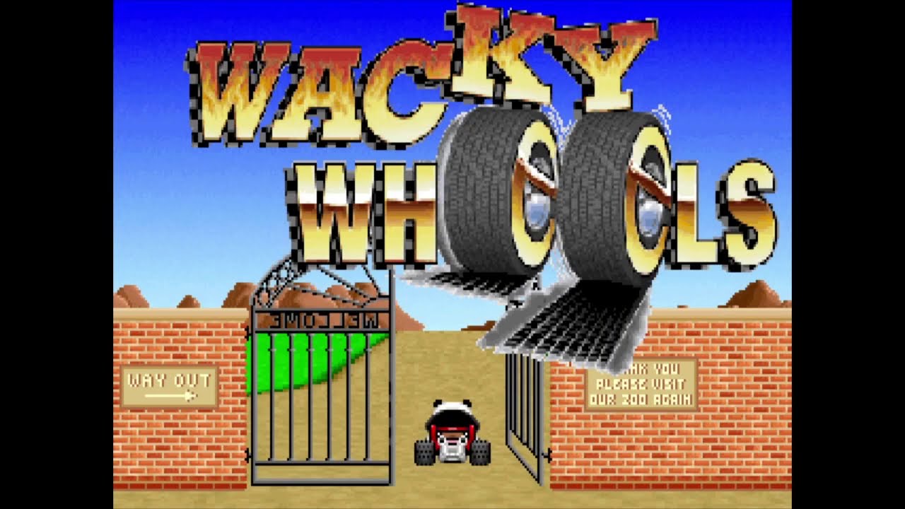 MS-DOS Crypt - Wacky Wheels - YouTube