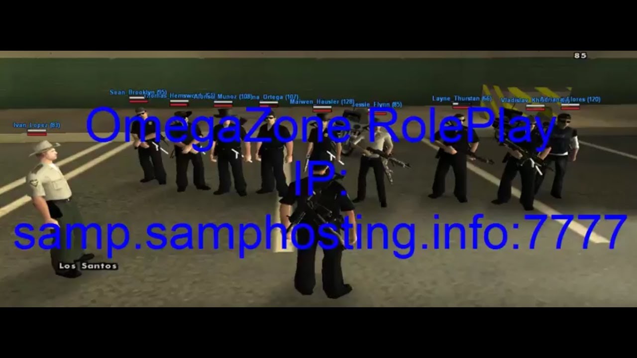 - OMEGAZONE ROLEPLAY SERVIDOR 1 - - YouTube