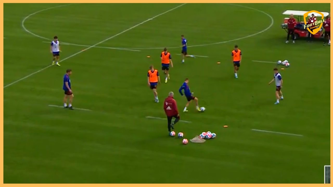 Fc Bayern Munich - Possesion Game With Neutral Players - YouTube