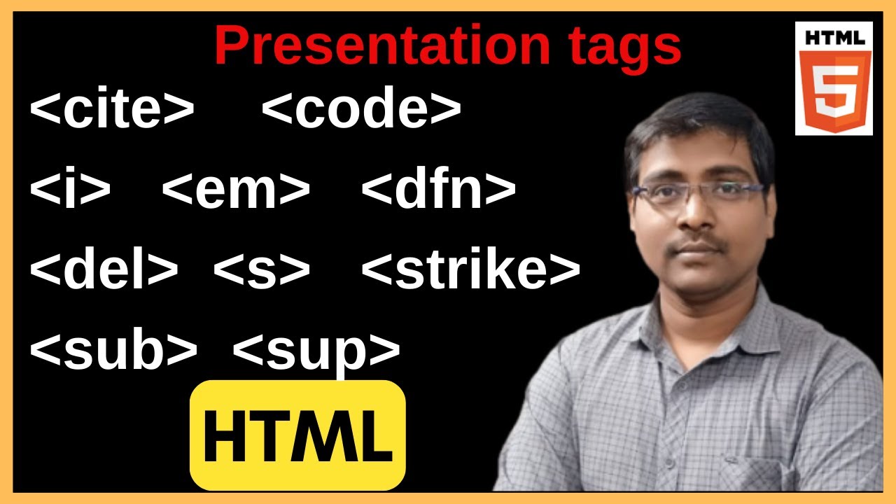 PRESENTATION TAGS PART-2 | CITE | CODE | I | EM | DFN | DEL | S ...