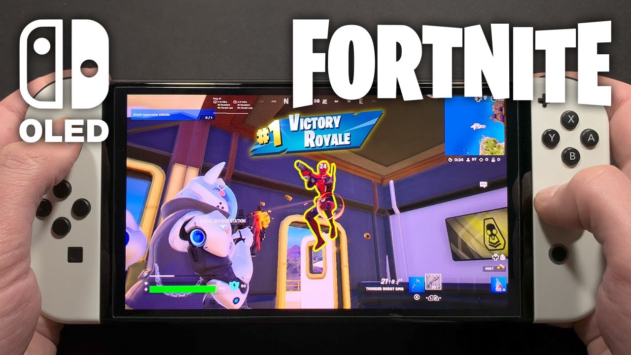 Fortnite on Nintendo Switch OLED #351 - YouTube