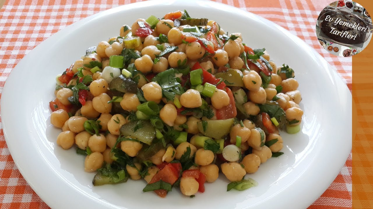 Nohut Salatası Tarifi | Nasıl Yapılır? - YouTube