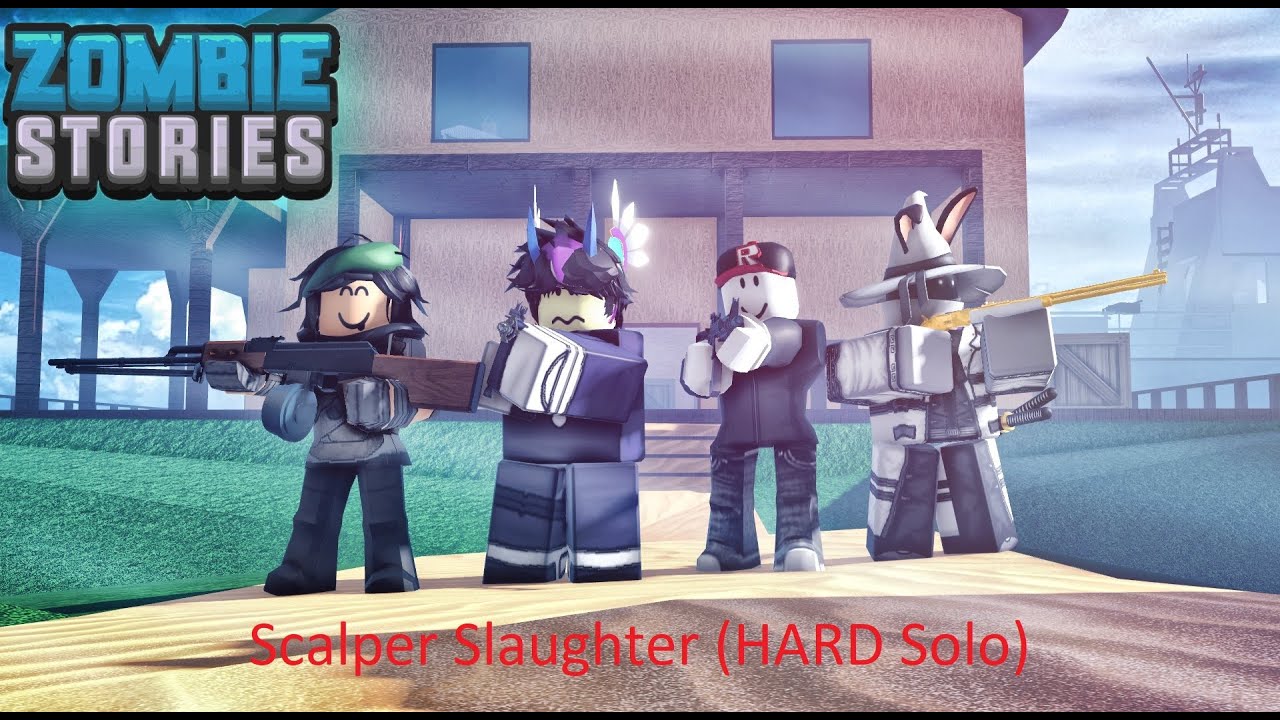 ROBLOX | Zombie Stories - Scalpel Slaughter (Hard Solo Difficulty ...