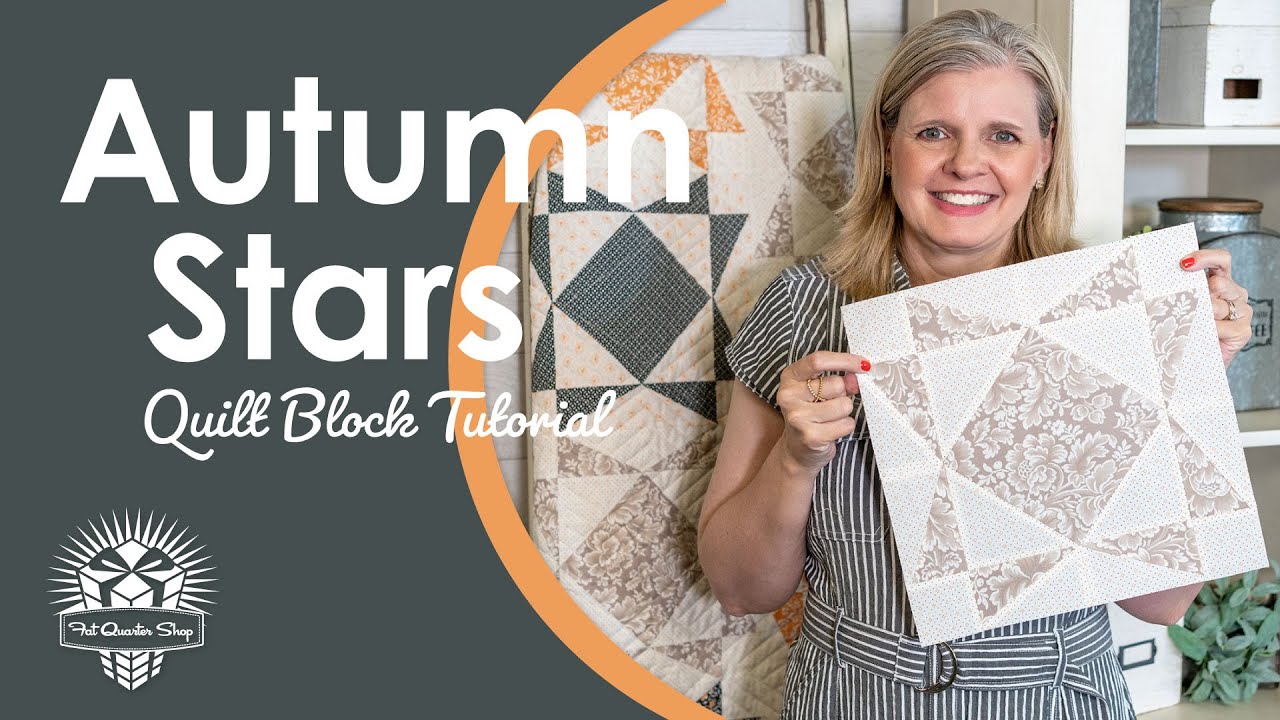 ONE OF A KIND ⭐ STAR QUILT! Beautiful Easy Half-Rectangle Stars with a ...