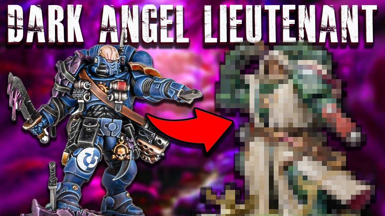 Kitbashing a Dark Angel Combi Lieutenant - YouTube
