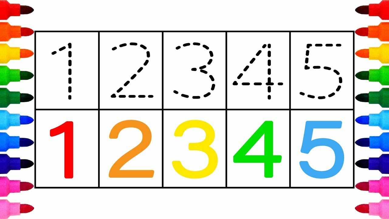 Count Numbers | Count 1-8 | Learn counting | Number song 1 to 8 - YouTube