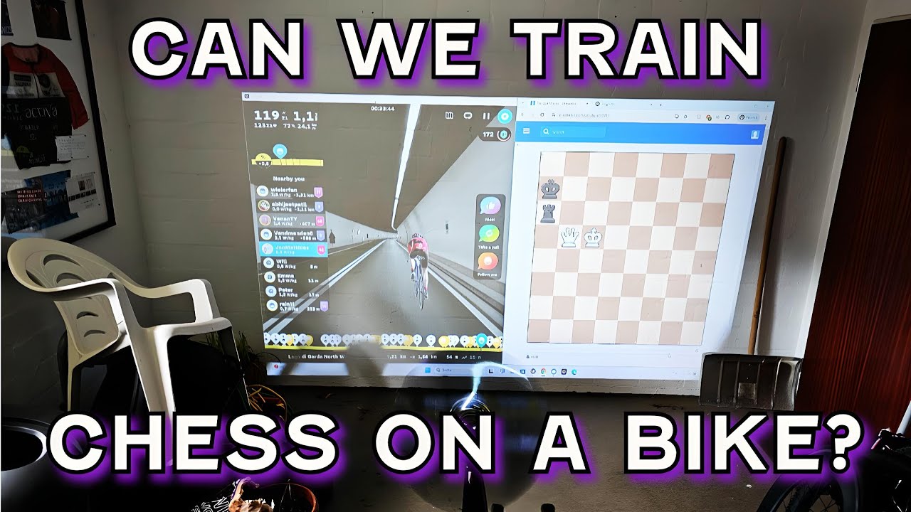 Chess training on a bike. German Amateur Championship Qual. May '25 - YouTube