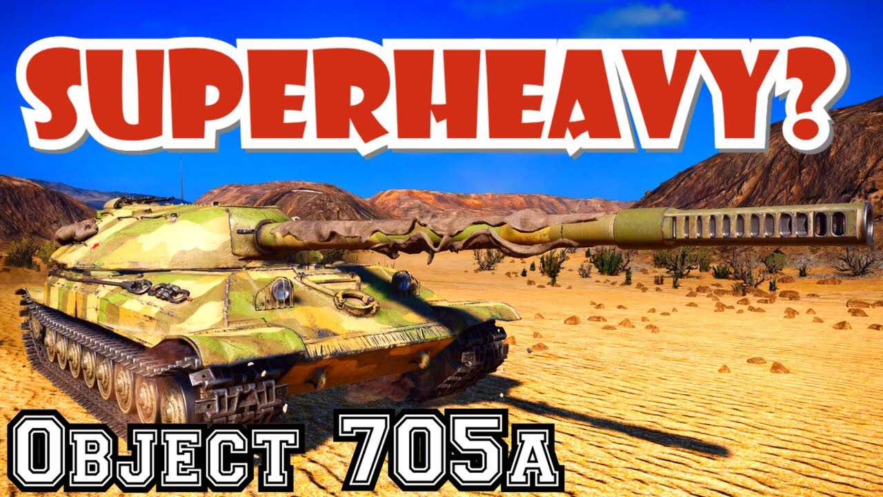 Object 705a Tank Review || World of Tanks Console PS4 XBOX Mercenaries ...