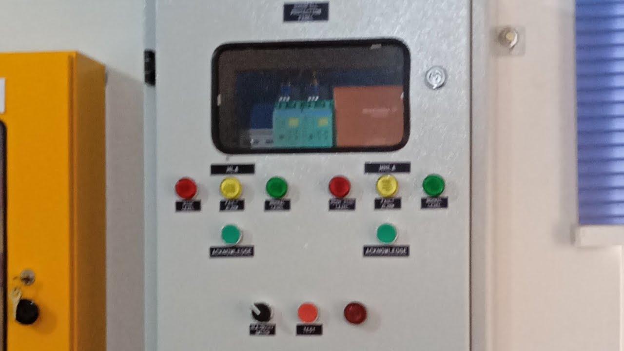 high level switch panel making and commissioning - YouTube