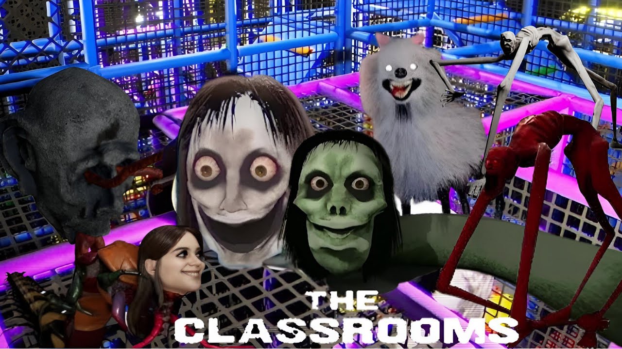 ALL MONSTERS in the Playroom Can I Escape Alive? (the classrooms) - YouTube