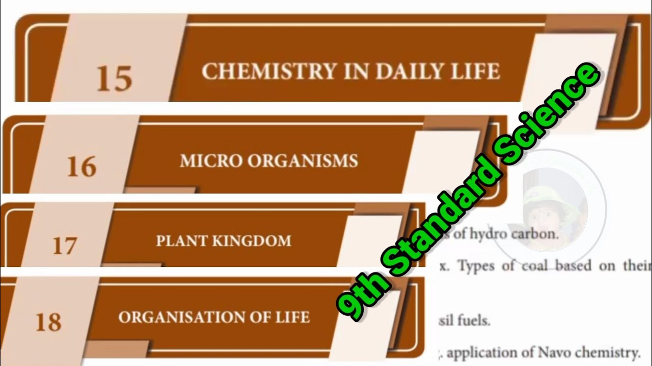 9th standard science || Refresher course module || Chapter 15 to 18 ...