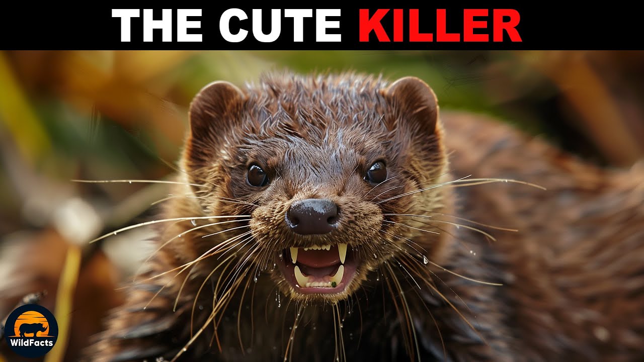 AMERICAN MINK - Nature's Fearless Killer - YouTube