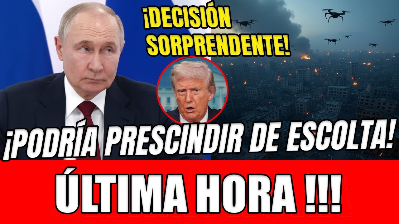 🔥 DECISIÓN SORPRENDENTE! 🚨 PUTIN PODRÍA PRESCINDIR DE ESCOLTA MILITAR ...