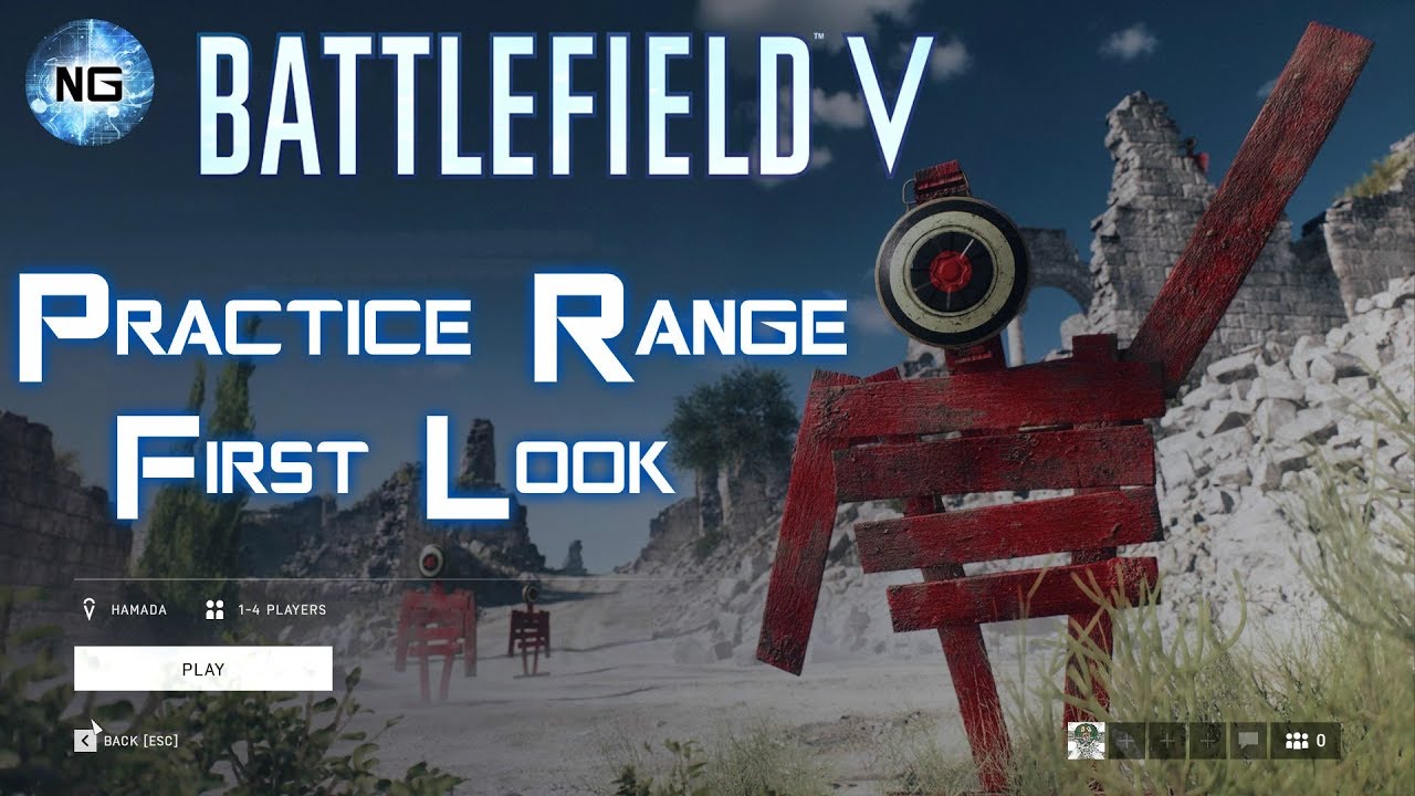 Battlefield 5 - Practice Range - YouTube