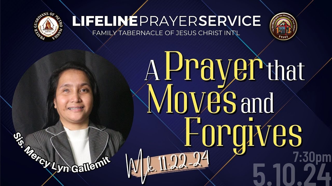 Lifeline Prayer Service | May 10, 2024 - YouTube
