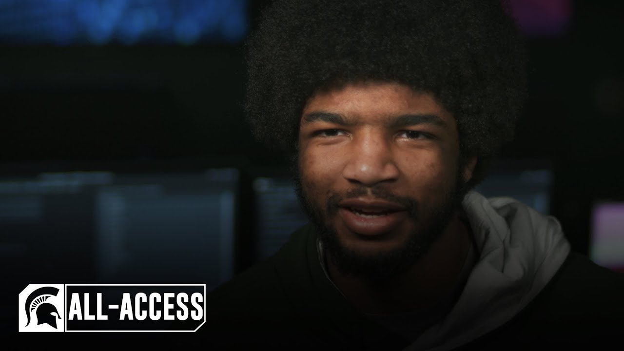 Cameron Caffey | Spartans All-Access | Wrestling - YouTube