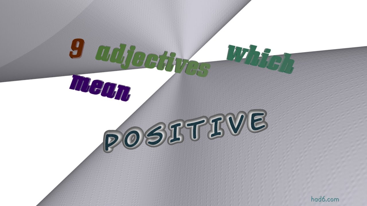 Positive 11 Adjectives Which Are Synonyms Of Positive sentence positive-11-adjectives-which-are-synonyms-of-positive-sentence